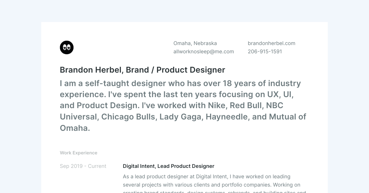 Product Designer Resume Examples (Senior & Junior)