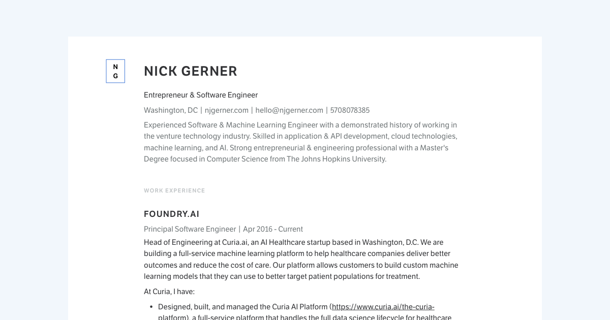 Software Engineer Resume Examples & Templates (PDF Downloads)